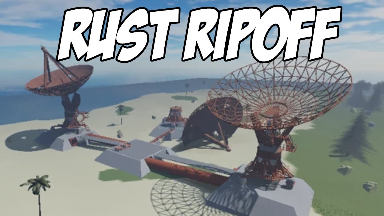 WORST ROBLOX RUST RIPOFF - ROST ALPHA - YouTube