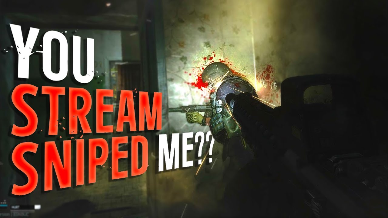 Stream Sniped by My Mods.. This is how it went - YouTube
