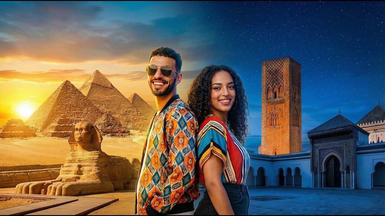 مرحباً بكم في المستقبل! 🌟 أول فيديو كليب يجمع بين سحر المغرب وعظمة مصر ...