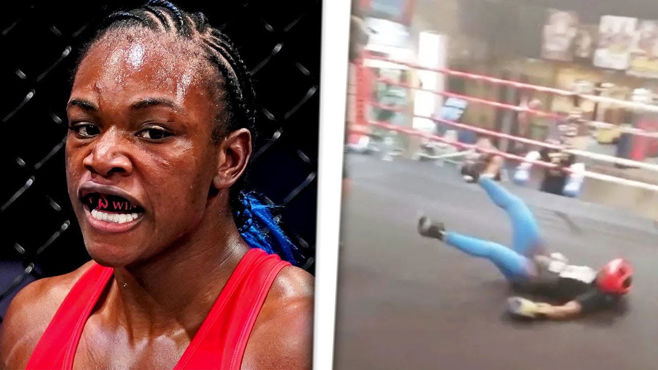 LA MEJOR BOXEADORA DEL MUNDO ES NOQUEADA POR UN BOXEADOR CUALQUIERA ...