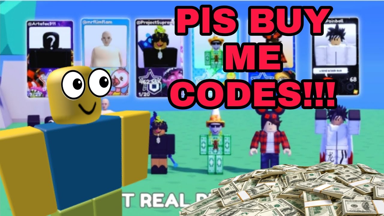 Roblox "PLS BUY ME" codes - YouTube