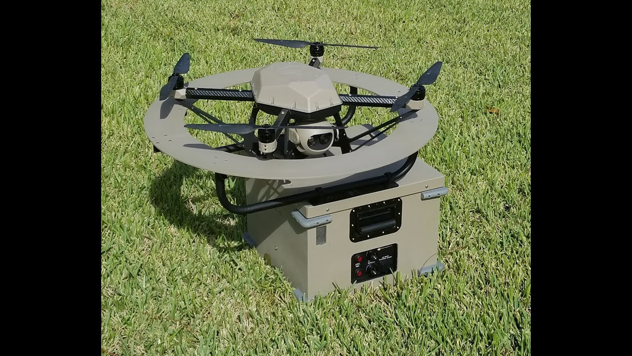 Vertical Height Antenna (VHA) - tethered drone - LiveSky - YouTube