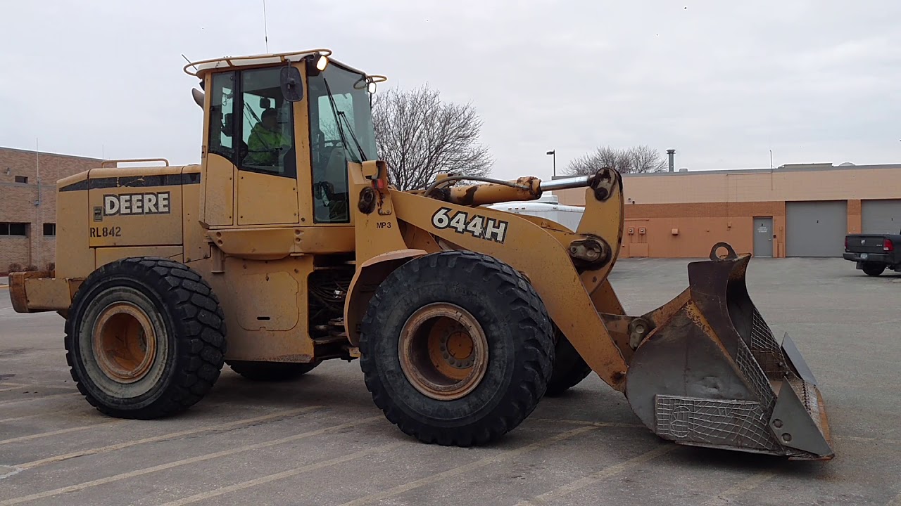 1999 Cat 644J loader - YouTube