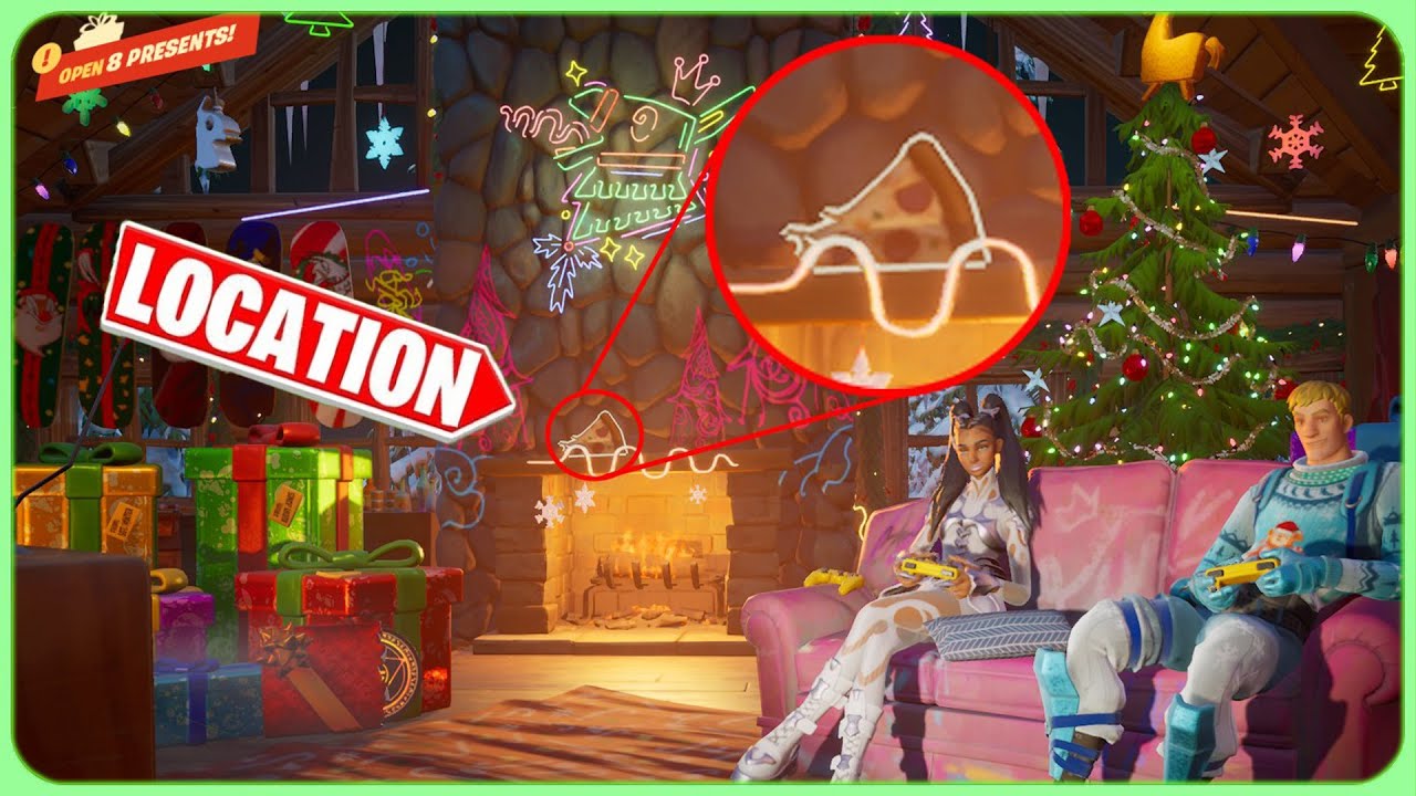 Check the Cozy Lodge each day to possibly find a Slice of Pizza ...