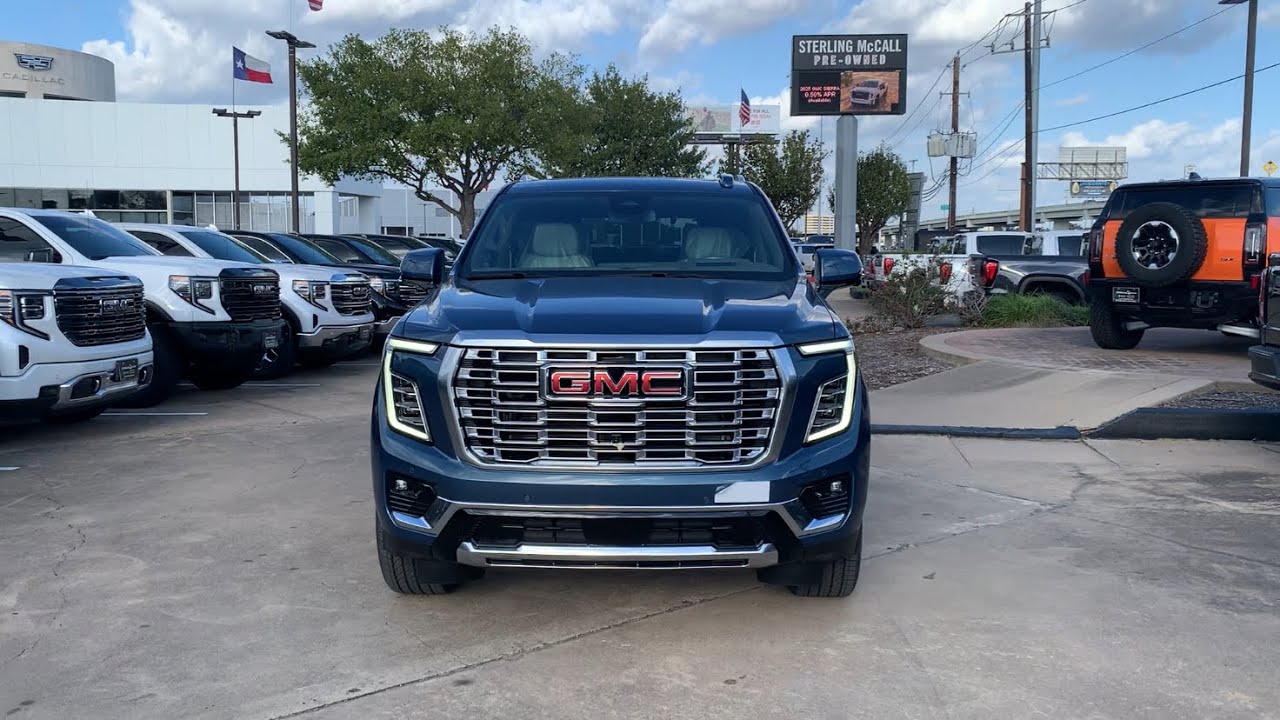 New beast 2025 GMC Yukon Denali downpour metallic review - YouTube