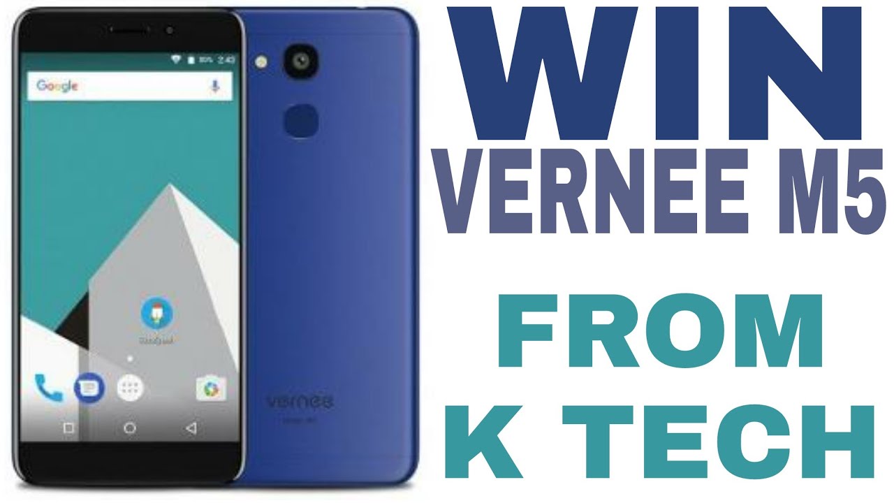Vernee M5 International Giveaway by K Tech - YouTube