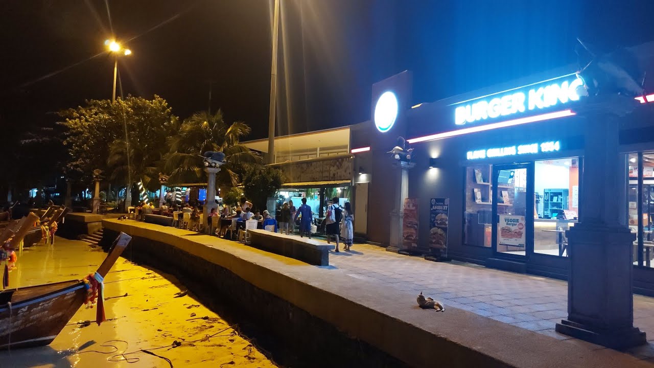 Burger King, Koh Phi Phi, Thailand - YouTube