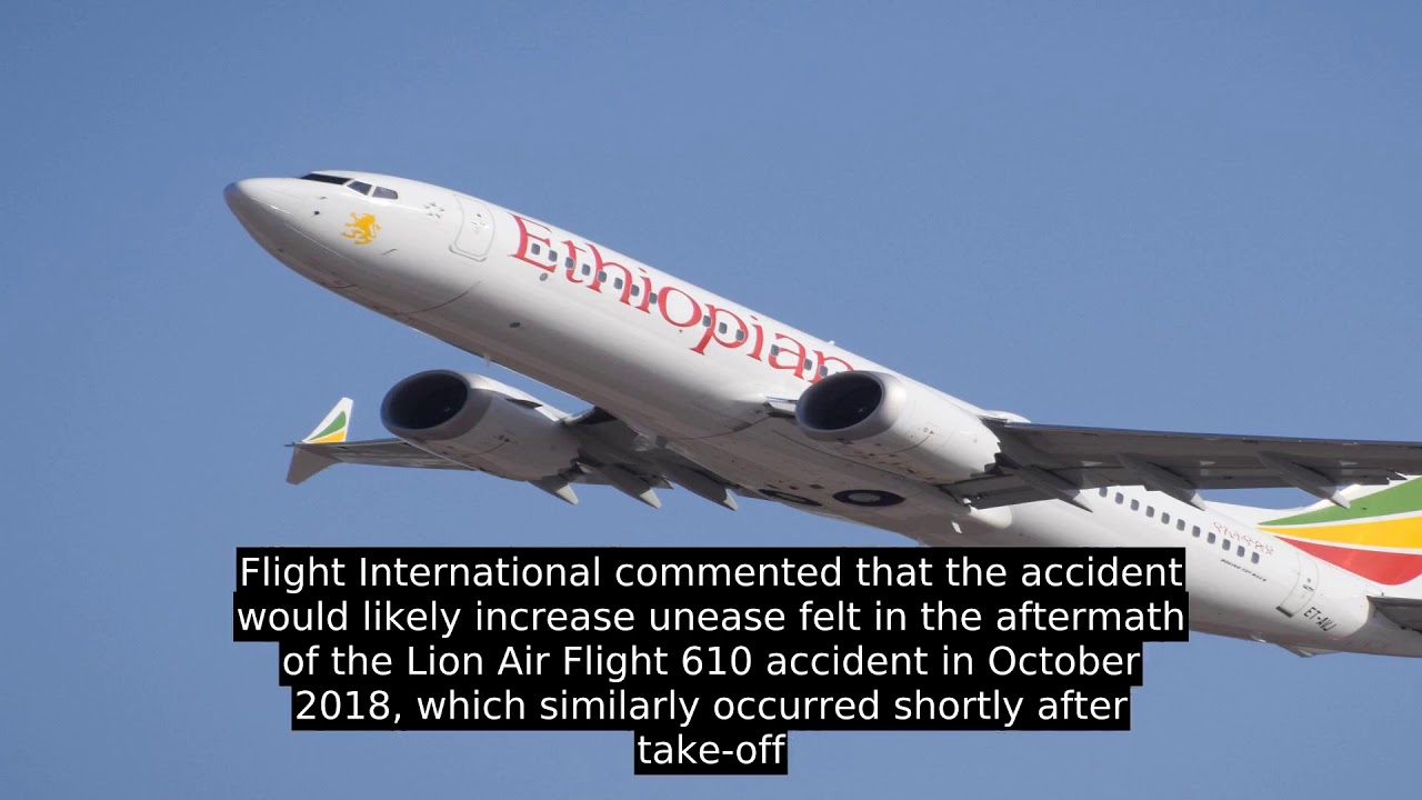 Ethiopian Airlines Flight 302 - YouTube