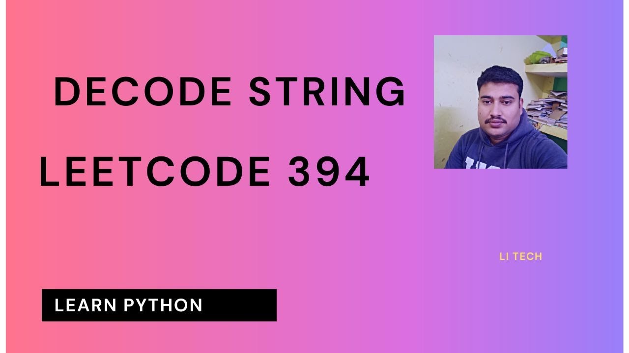 394. Decode String leetcode 394 solution - YouTube