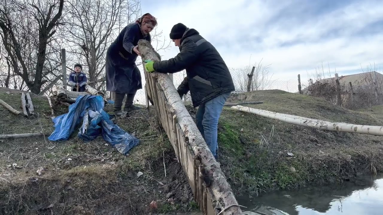 Village Women Morning Routine _ Lifestyle of Rural Women _ Building a ...