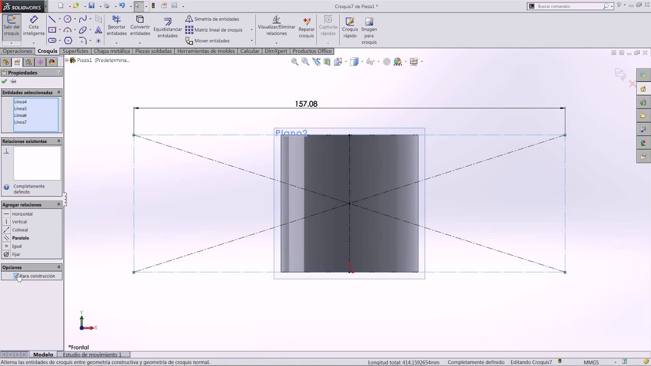 SolidWorks Leva envolvente - YouTube