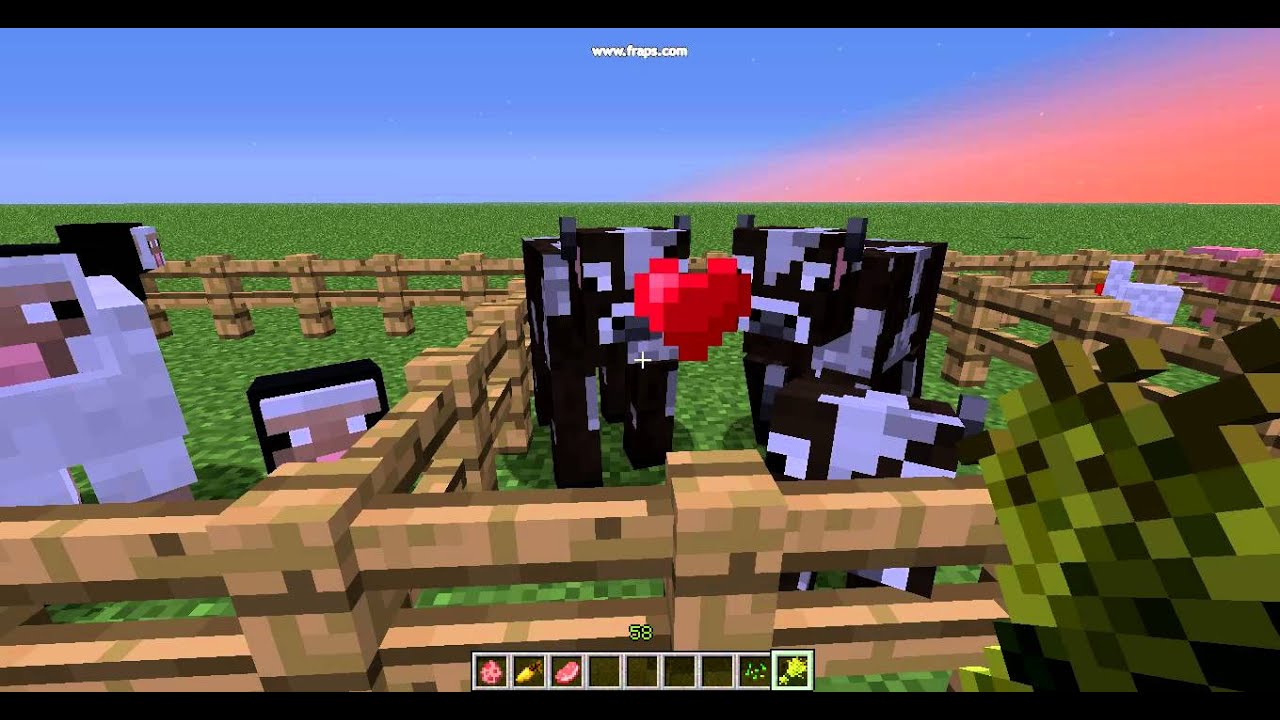 [TUTO] Minecraft : élevage - YouTube