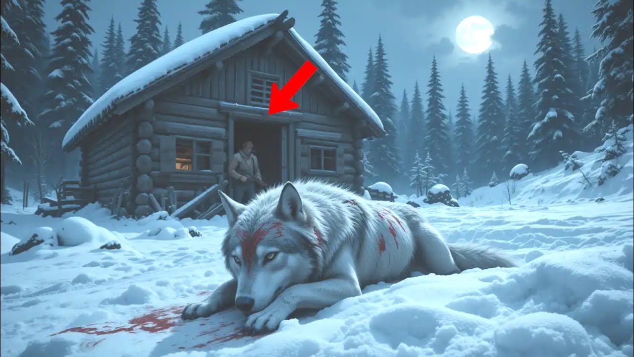A Dying Wolf Collapsed Outside a Trapper’s Cabin—What It Left Behind ...