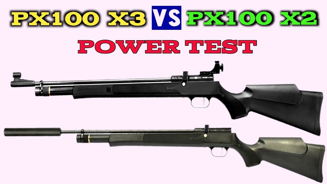 Px100 vs Px100 x3 | Px100 Air Rifle Power Test | Px100 Air Rifle India ...
