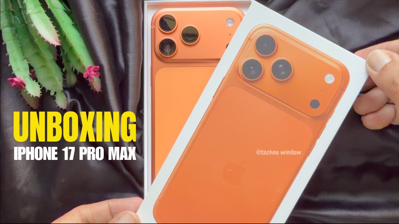 iPhone 17 Pro Max Unboxing - YouTube