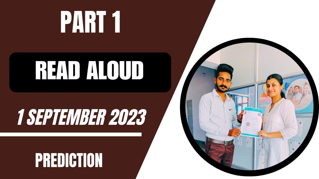 Read aloud practice September 2023| pte read aloud latest| - YouTube