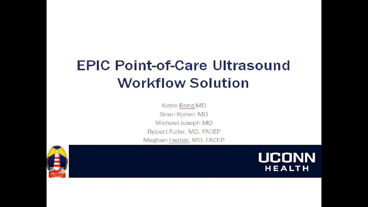 EPIC Point-of-Care Ultrasound Workflow Solution - YouTube