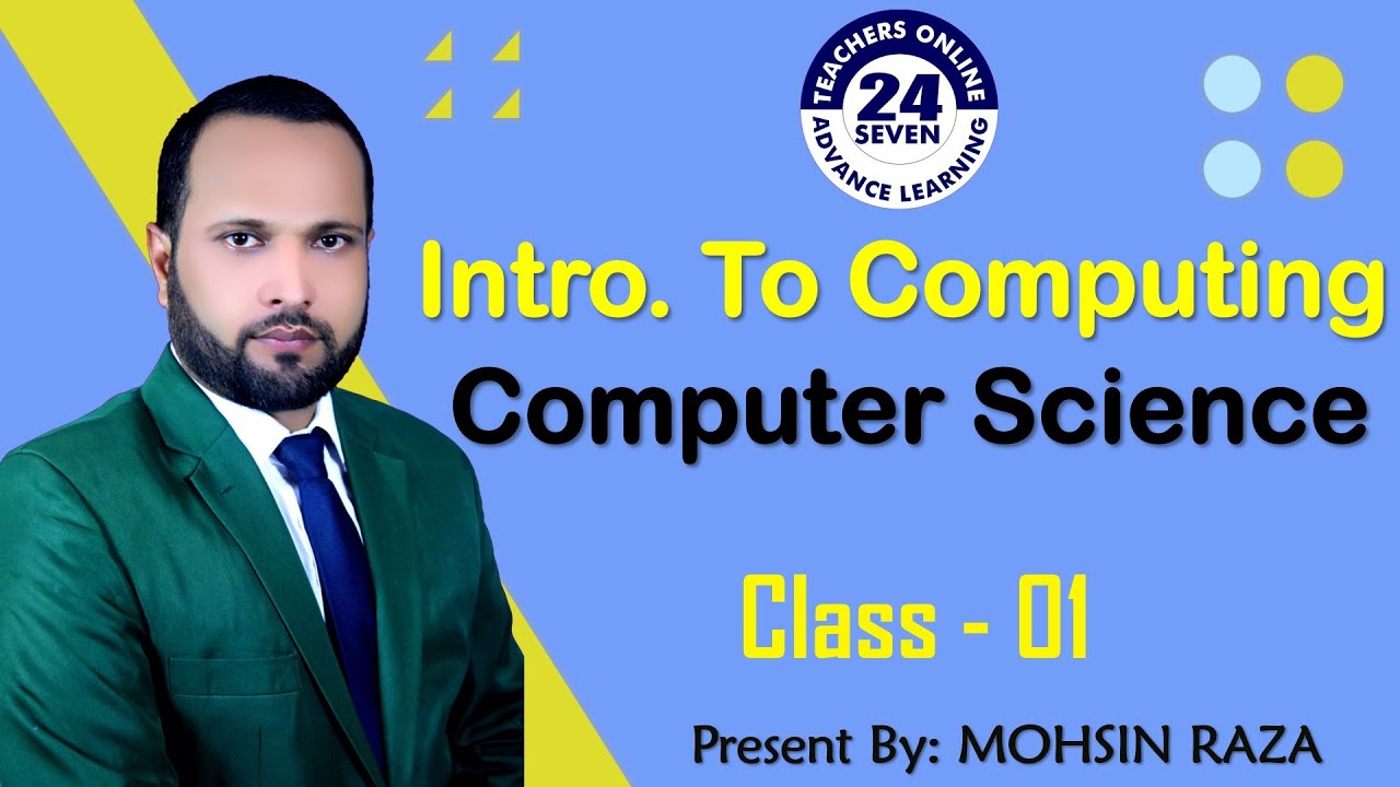 Cs101 Short Lecture 01 Topic 01 To Topic 09 Introduction To Computing In Urdu Hindi