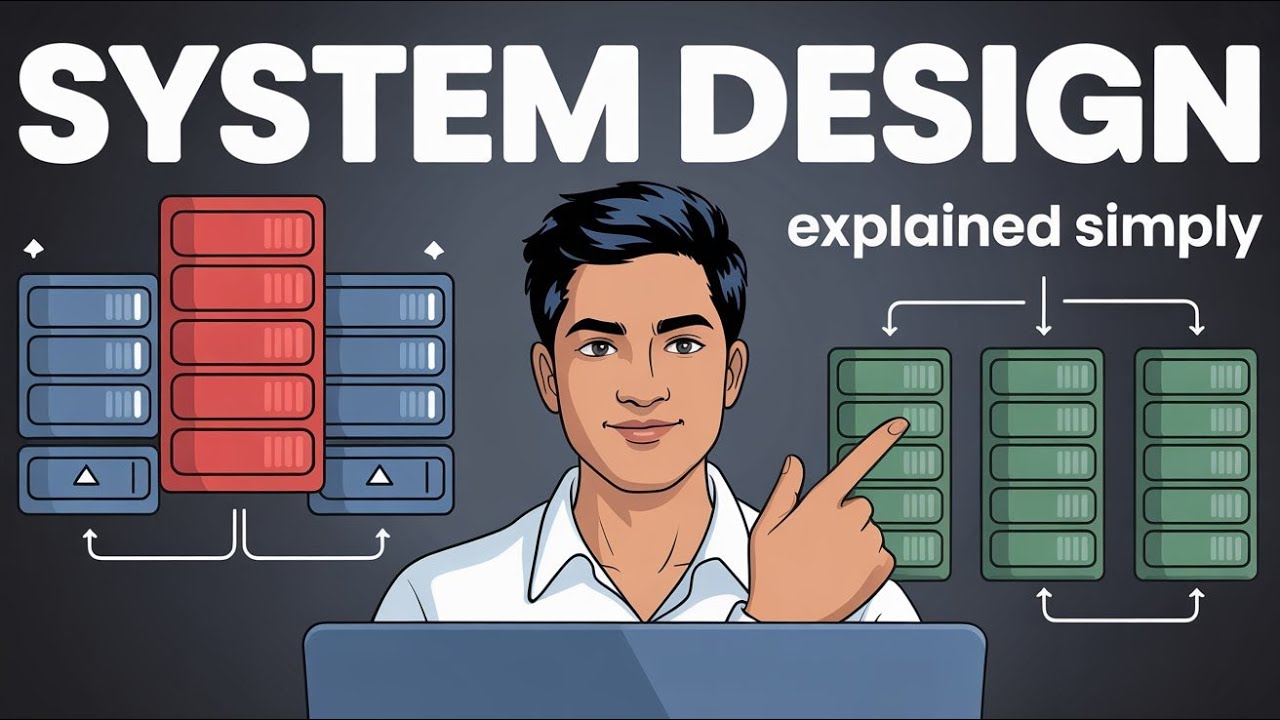 System Design Explained Simply (Scalability, SPOF, Microservices) - YouTube
