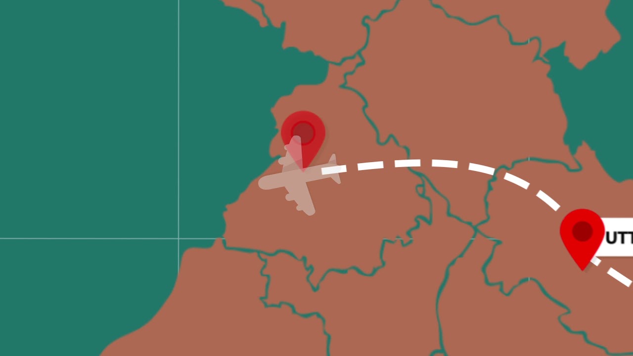 INDIA MAP ROUTES V1 | creativekk | After Effects | Motion Graphics ...