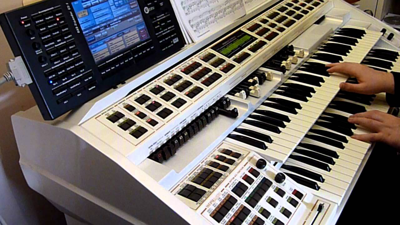 Wersiana by Klaus Wunderlich played on Wersi Spectra plus OAS sounds ...