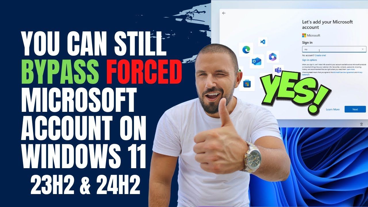 You Can Still Bypass Microsoft Account on Windows 11 - YouTube