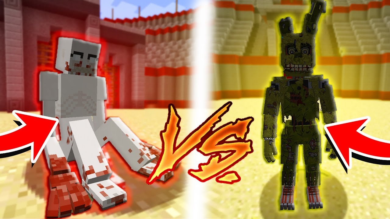Minecraft: SCP 096* Vs SPRING TRAP *incrivel!!* ‹‹ JHONy3 ›› - YouTube