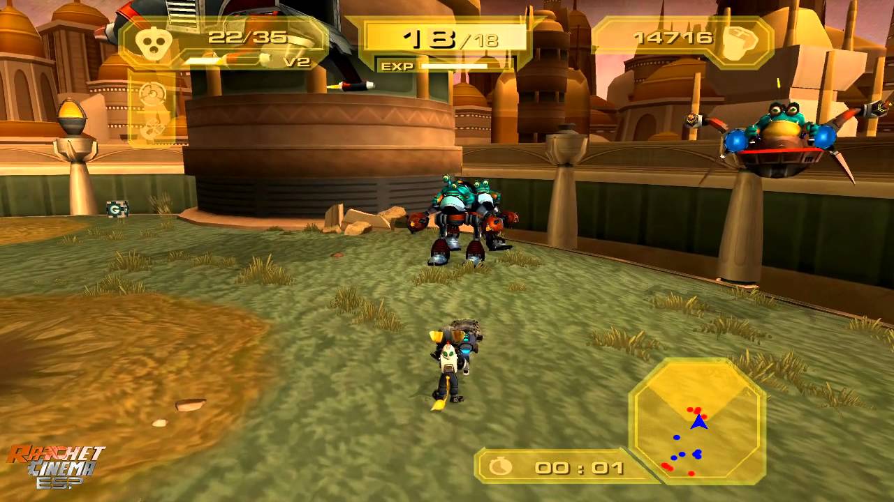 Ratchet & Clank 3 - Tiranoides, un presidente y un sis. de seguridad ...
