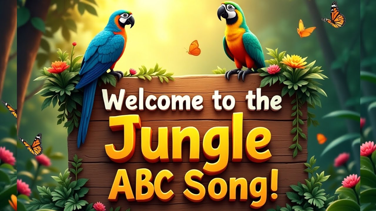 Jungle ABC Song | Learn the Alphabet with Animals | A to Z Animal ...