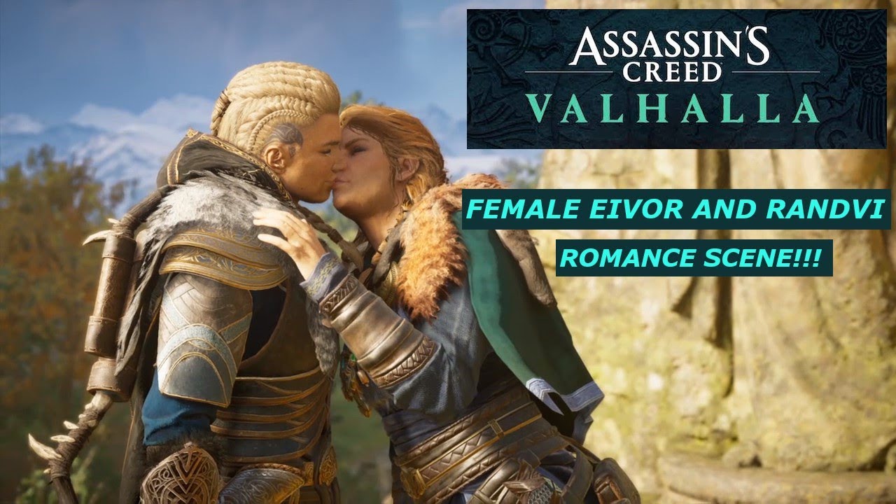 Assassins Creed Valhalla Eivor And Randvi Romance Female Eivor Youtube