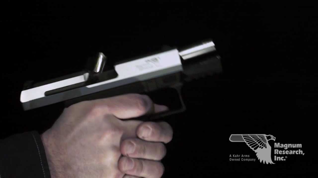 Magnum Research MR40 Eagle | High-speed Video Clip: 1,000 fps - YouTube