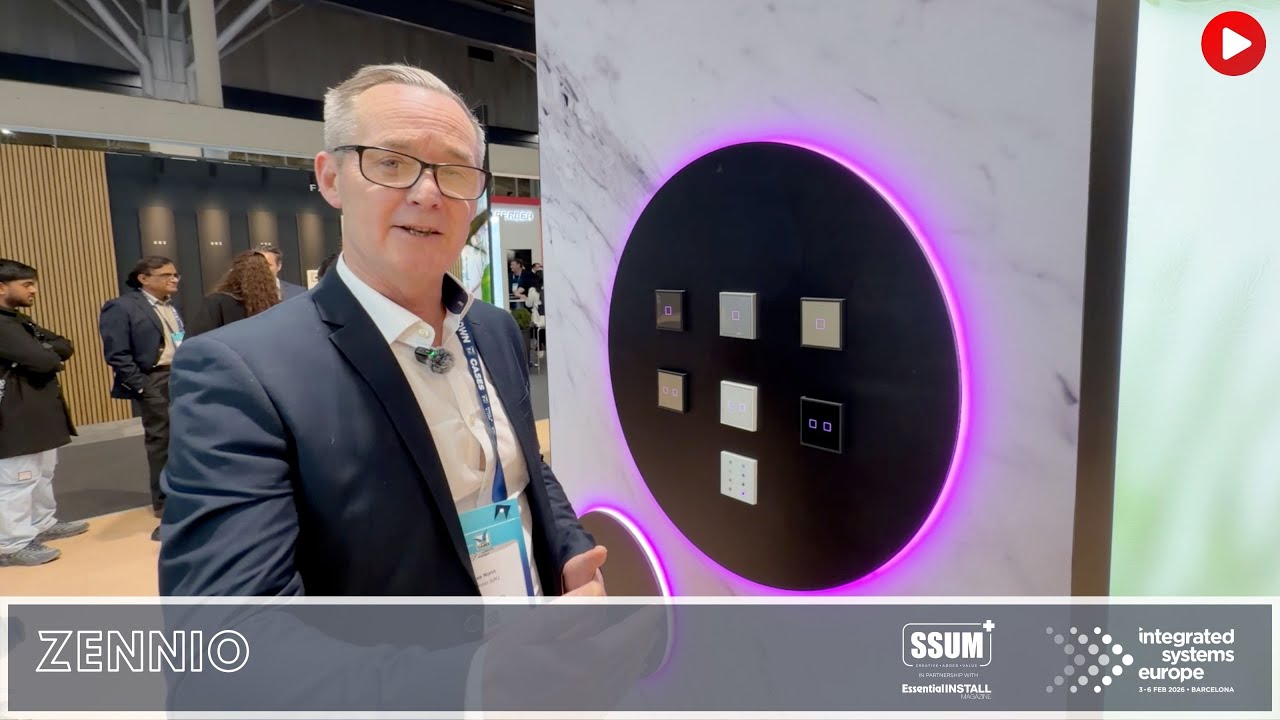 🎥 Zennio UK at ISE 2026 | KNX Smart Building Automation, GRMS Energy ...