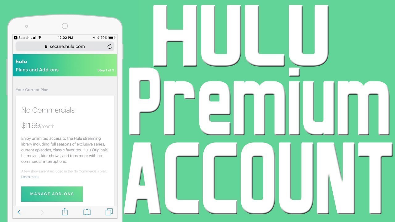 Free Hulu+ account part 2 - YouTube