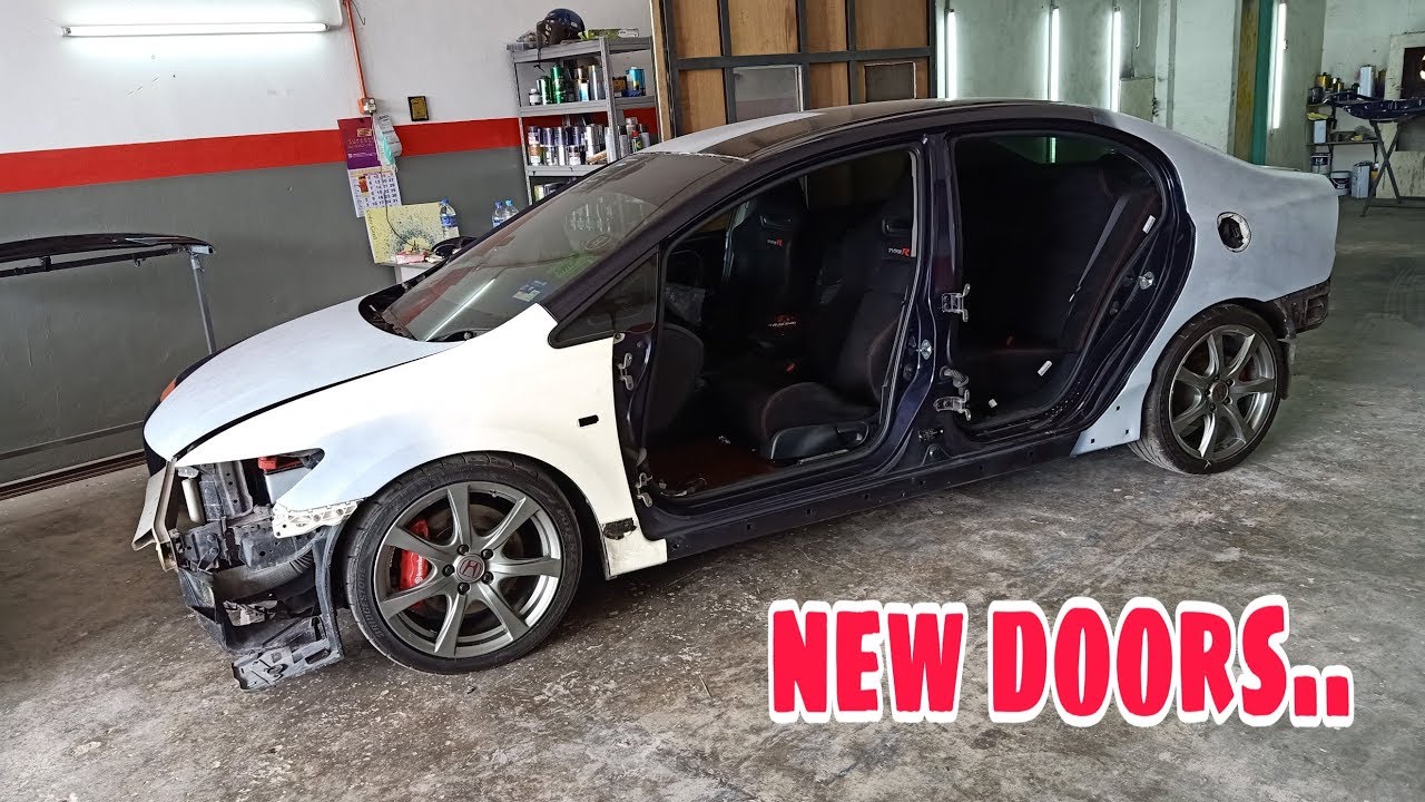 civic fd type r repaint part : 6 - YouTube