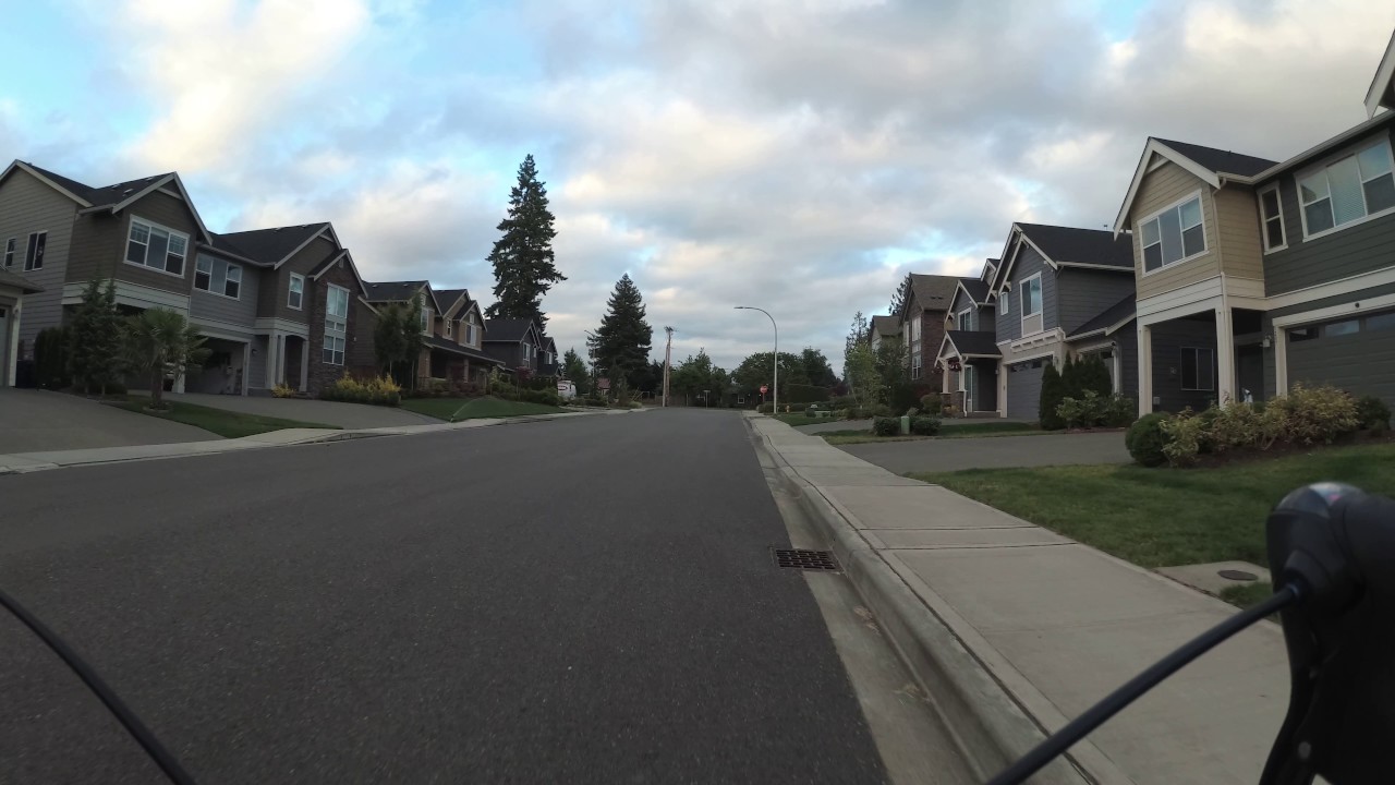 Yi 4k+ and Yi gimbal bike ride test, 4K 60fps - YouTube