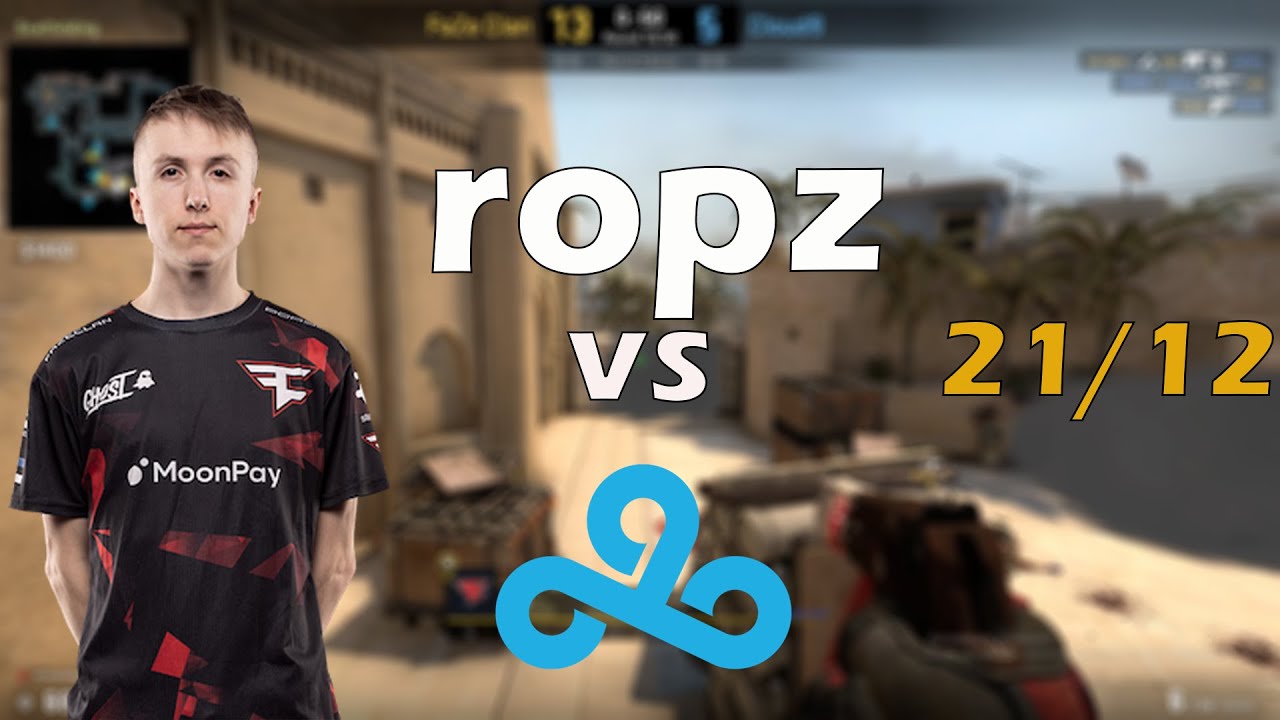 CS:GO POV Demo FaZe Ropz (21/13) vs Cloud9 (de_mirage) @ IEM Dallas 2023 - YouTube