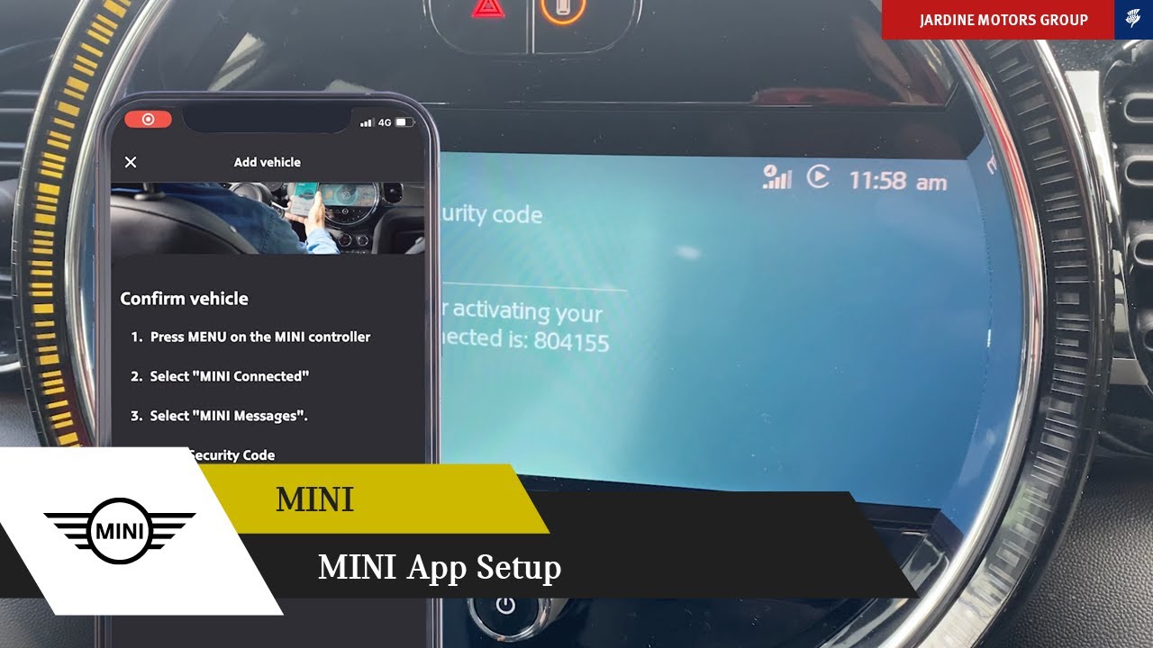 How To Set Up The MINI App | Expert Advice | Jardine Motors Group - YouTube