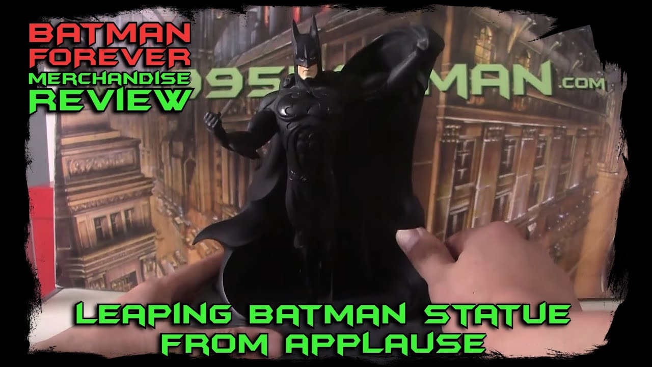 Batman Forever Merchandise Review - Leaping Batman statue from Applause ...