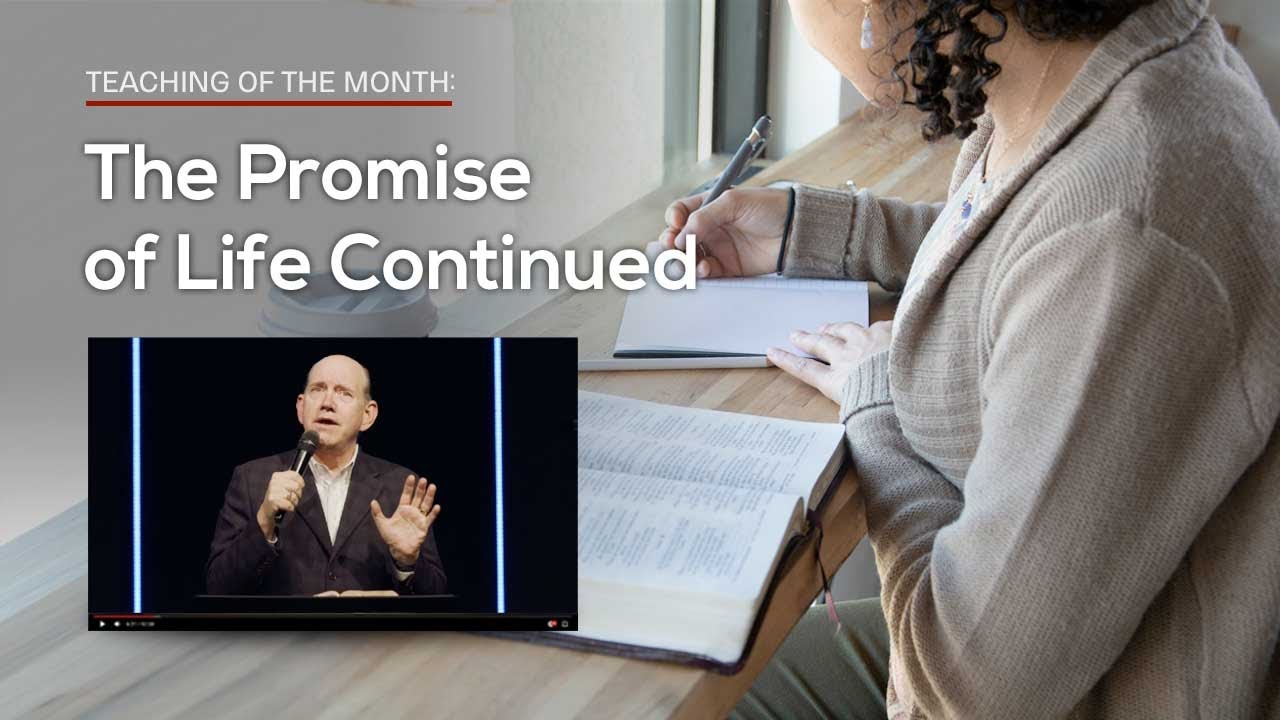 The Promise of Life Continued - YouTube