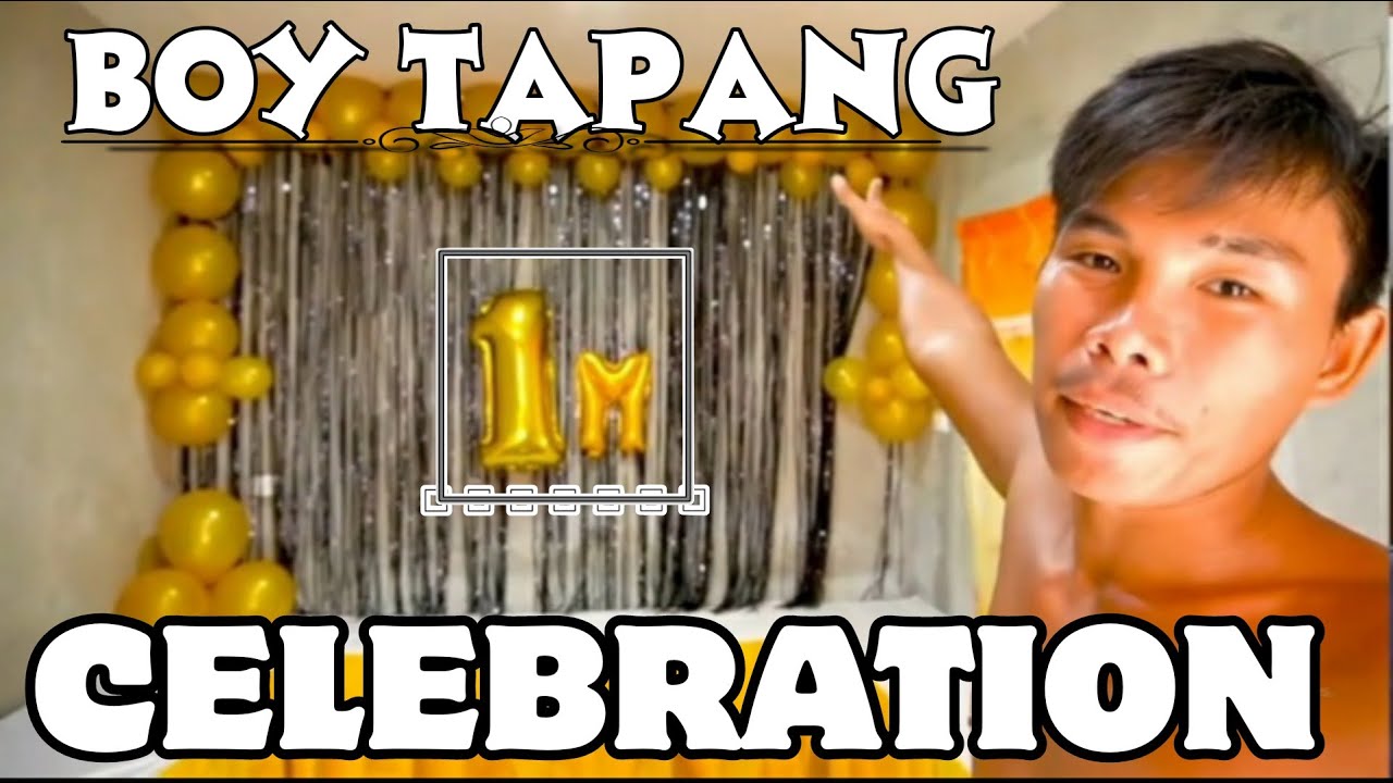 BOY TAPANG Celebrating 1M Subscriber l REACTION! - YouTube