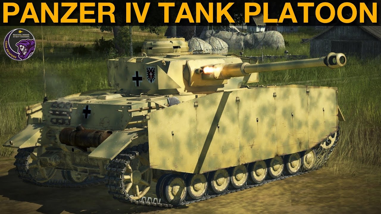 Tank Crew: Panzer IV Platoon Take On Heavily Defended Village - YouTube