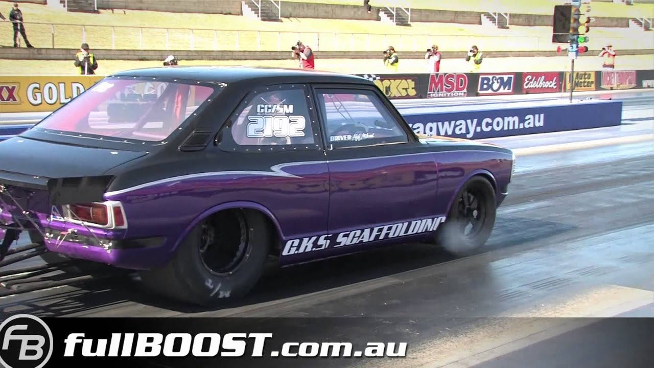 Pro Street Blown drag racing - Sydney - YouTube