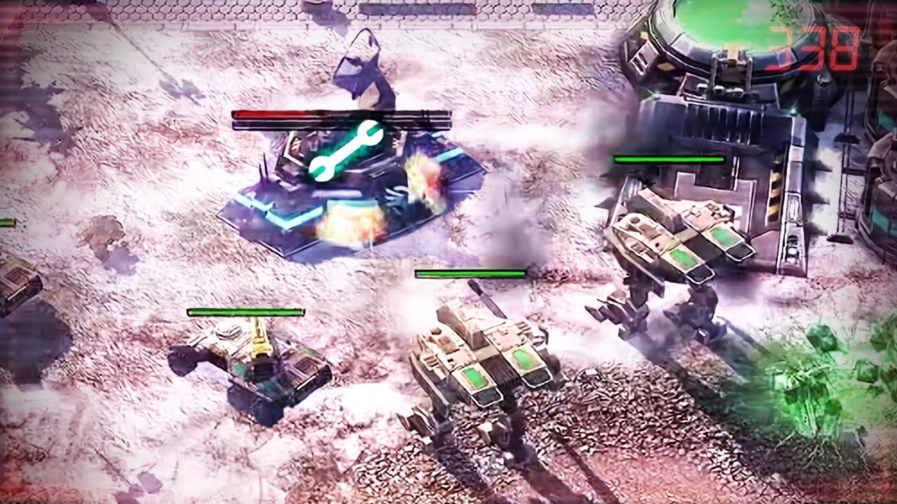 GDI Clean Hold Against Steel Talons🥶 - Kane's Wrath Battlefront 338 ...