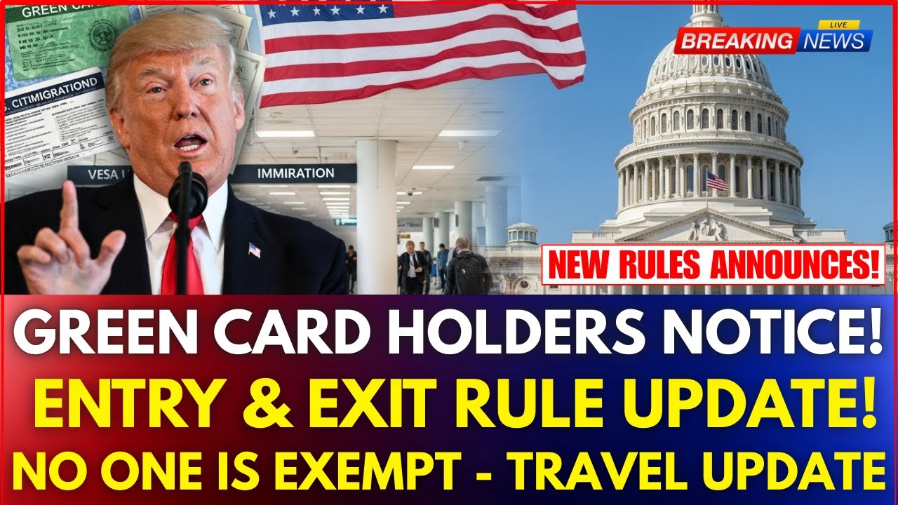 Important Update for Green Card Holders: CBP Confirms New Permanent ...