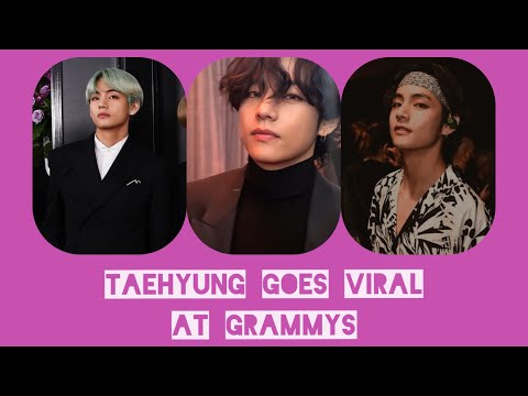 GRAMMYS — BTS V (TAEHYUNG) GOES VIRAL 2 years in row