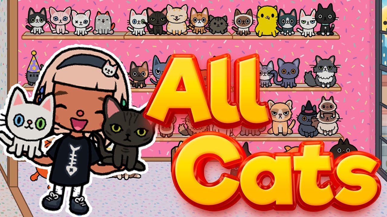 All Secret Cats in Toca Boca | Toca Boca Secret Hacks | Toca Life World ...