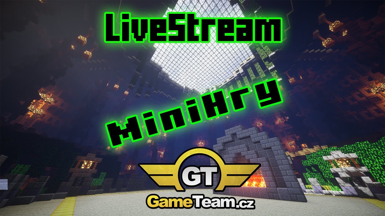 Minecraft GT HS/Minihry #61 [Livestream Záznam] HD/720p CZ - YouTube
