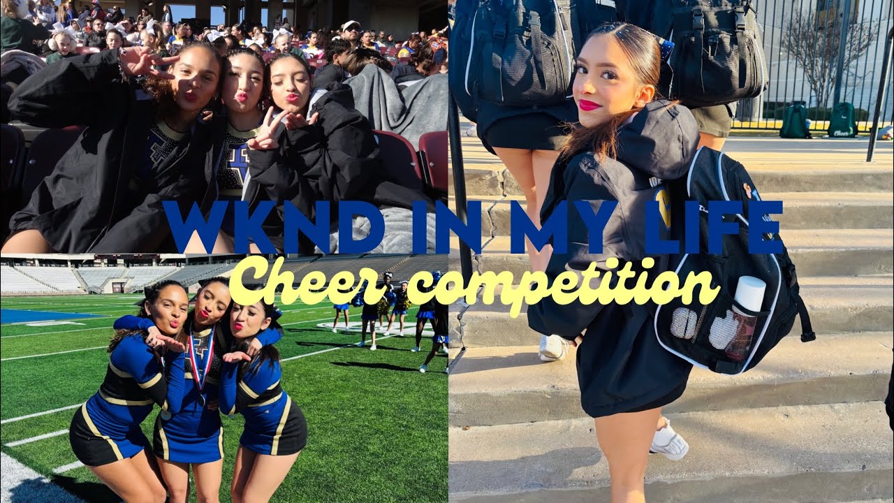 CHEER COMPETITION: WEEKEND IN MY LIFE || friends, road trip, cheer ...