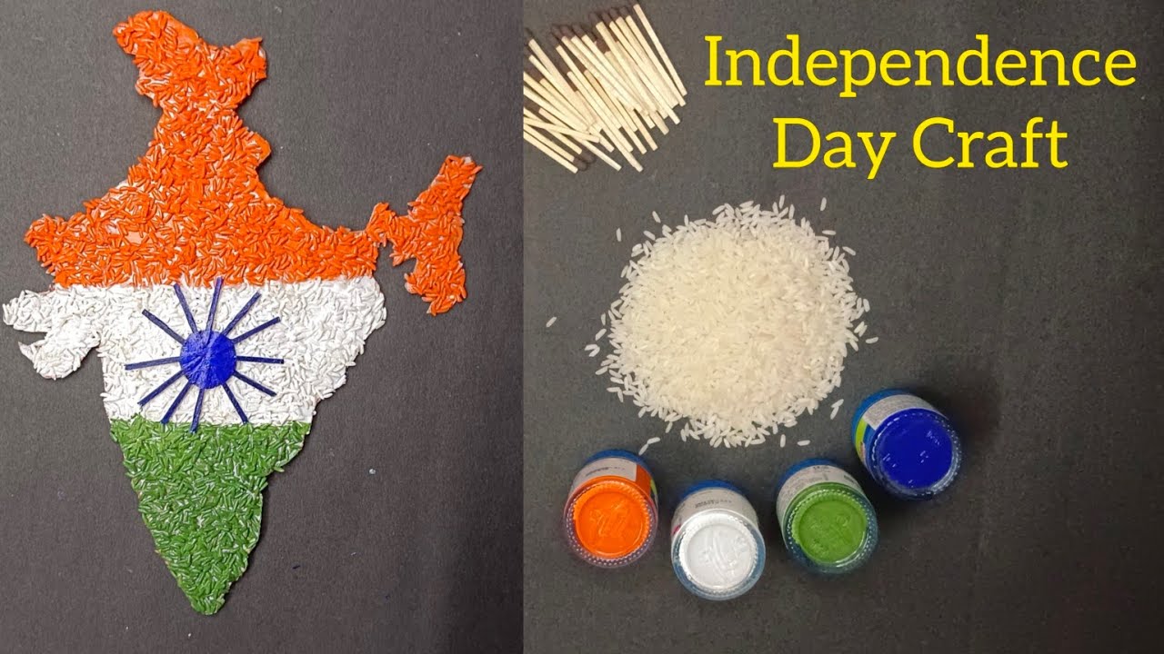 Independence day craft / DIY tricolour wall hanging / 15 August craft ...