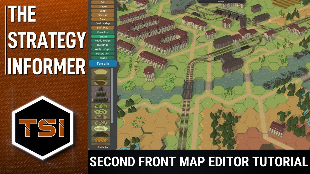 Second Front Map Editor Tsi Tutorial Build Your Own Maps In No Time Youtube